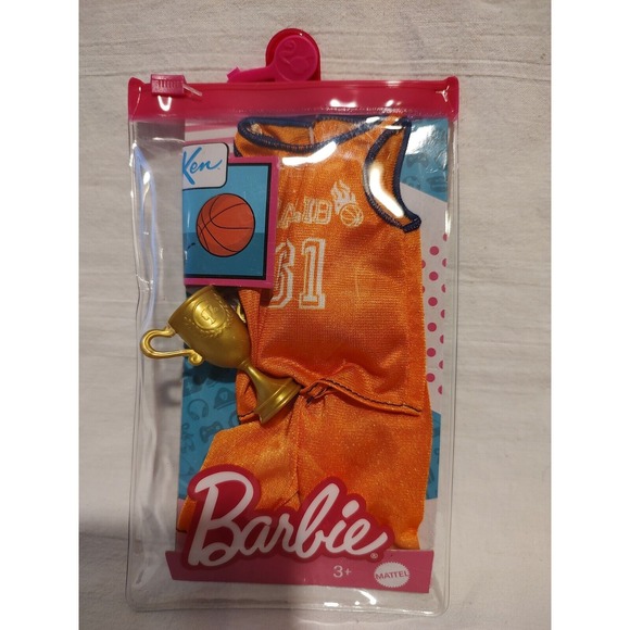 Mattel | Toys | Barbie Fashion Pack Career Basketball Player Clothes ...